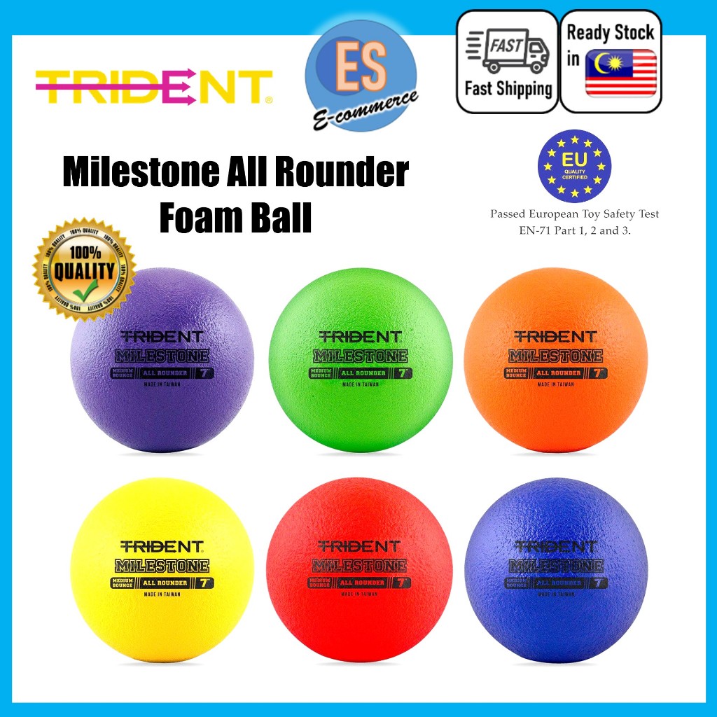 Trident All Rounder Foam Ball Dodge Ball ขนาด 7" | Shopee Thailand