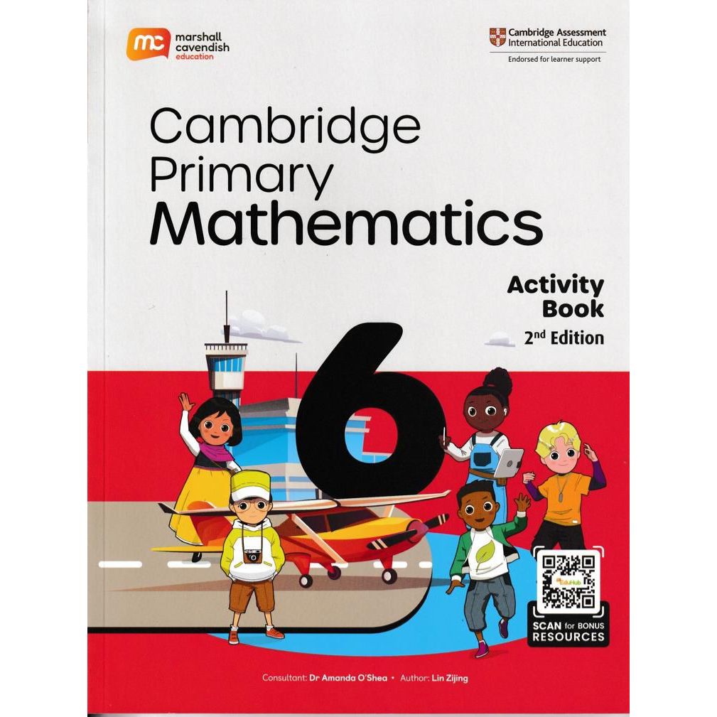 CAMBRIDGE PRIMARY MATHEMATICS 6: ACTIVITY BOOK 2ED.- 9789814971201/ ...