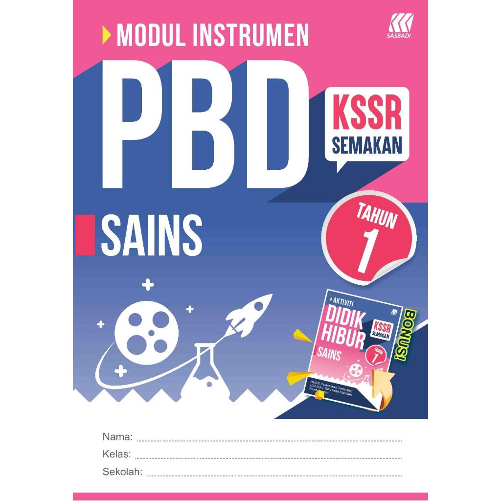 [ใหม่ 2026] INSTRUMEN PBD KSSR SAINS TAHUN 1 & 2 (+ BOOKLET DIDIK HIBUR ...