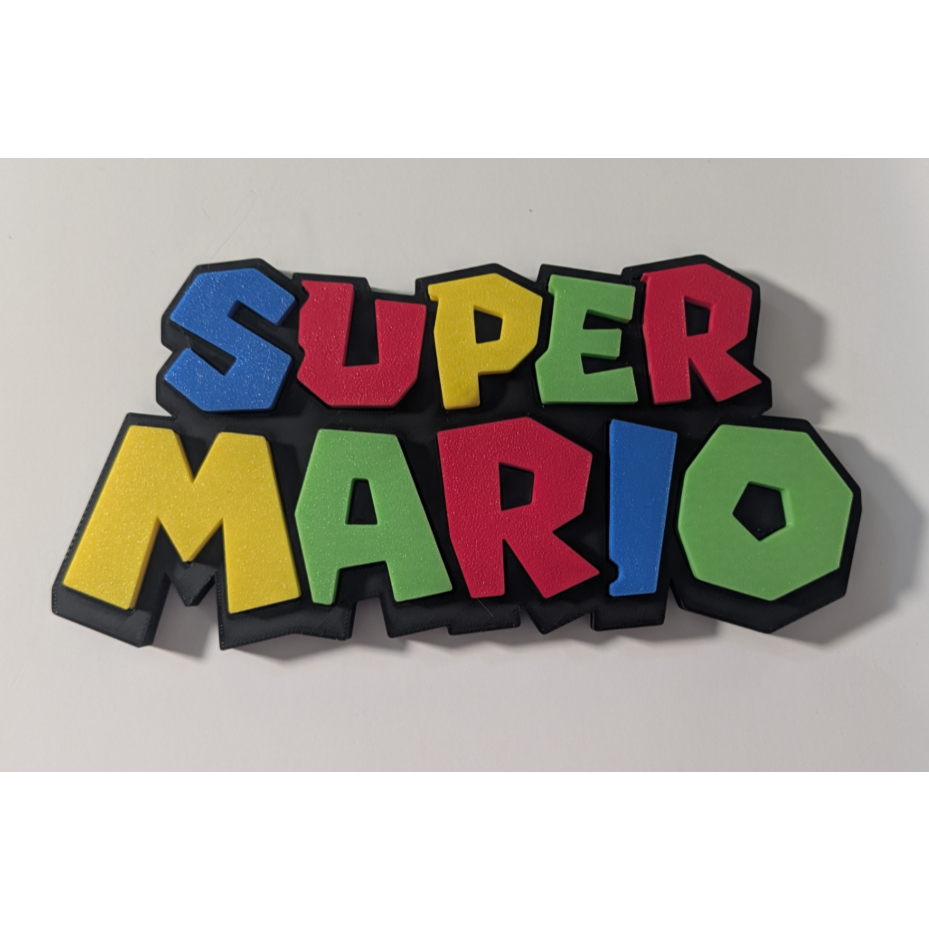 โลโก้ Super Mario 3D หรือแม่เหล็กติดตู้เย็น | Shopee Thailand