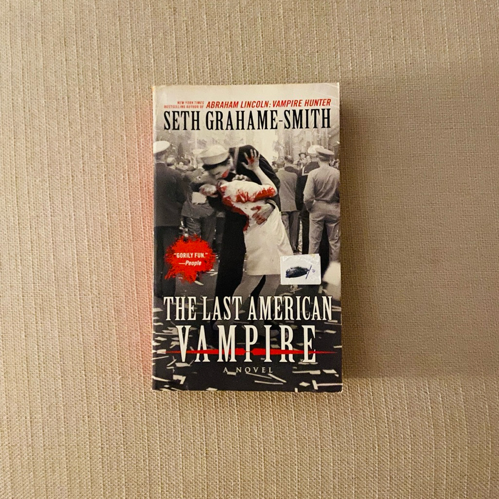 The Last Vampire Seth Grahame-Smith หนังสือนิยายแฟนตาซีสยองขวัญมือสอง ...