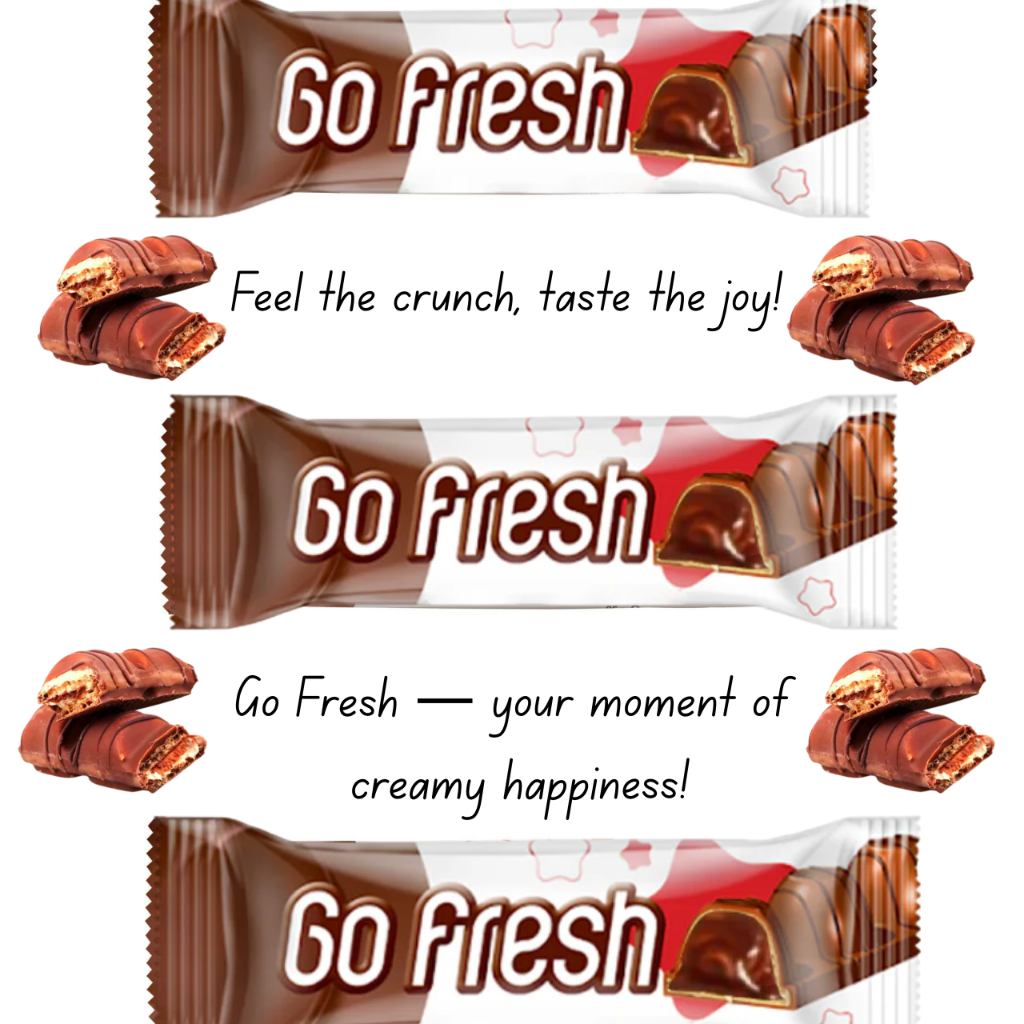 Go Fresh Cocoa Coated And Cocoa Decorative Wafer Coco Cream 20g { 6 ...