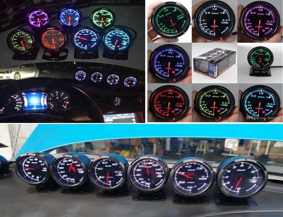 Defi 255 Colors Advance BF Smart Digital Meter Gauge พร้อมเซ็นเซอร์ ...