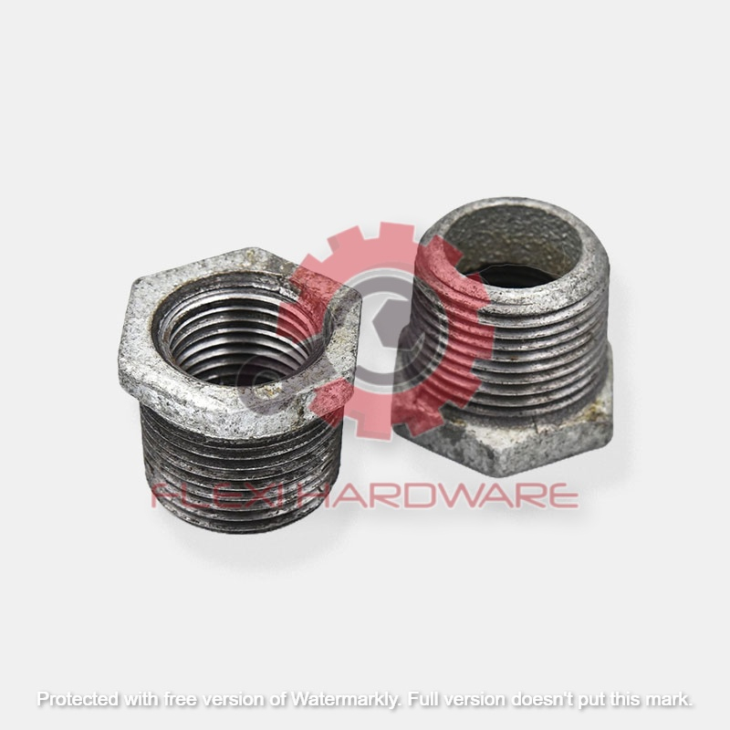 1/2 นิ้ว - 2 นิ้ว GI REDUCING BUSH / GALVANISED IRON BUSHING BUSH PIPE ...
