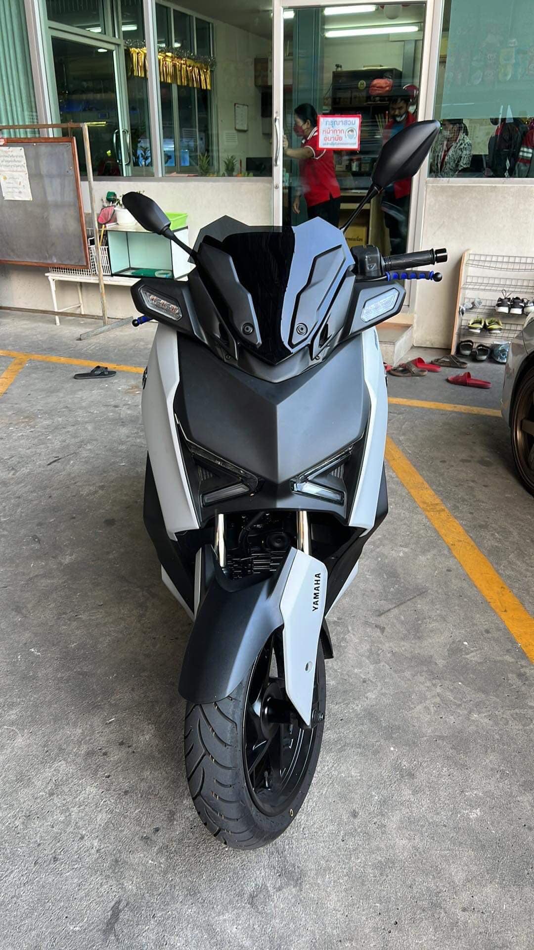 Xmax V2 Batman windshield Tanduk Version Yamaha Xmax 2023 กระจกบังลม ...