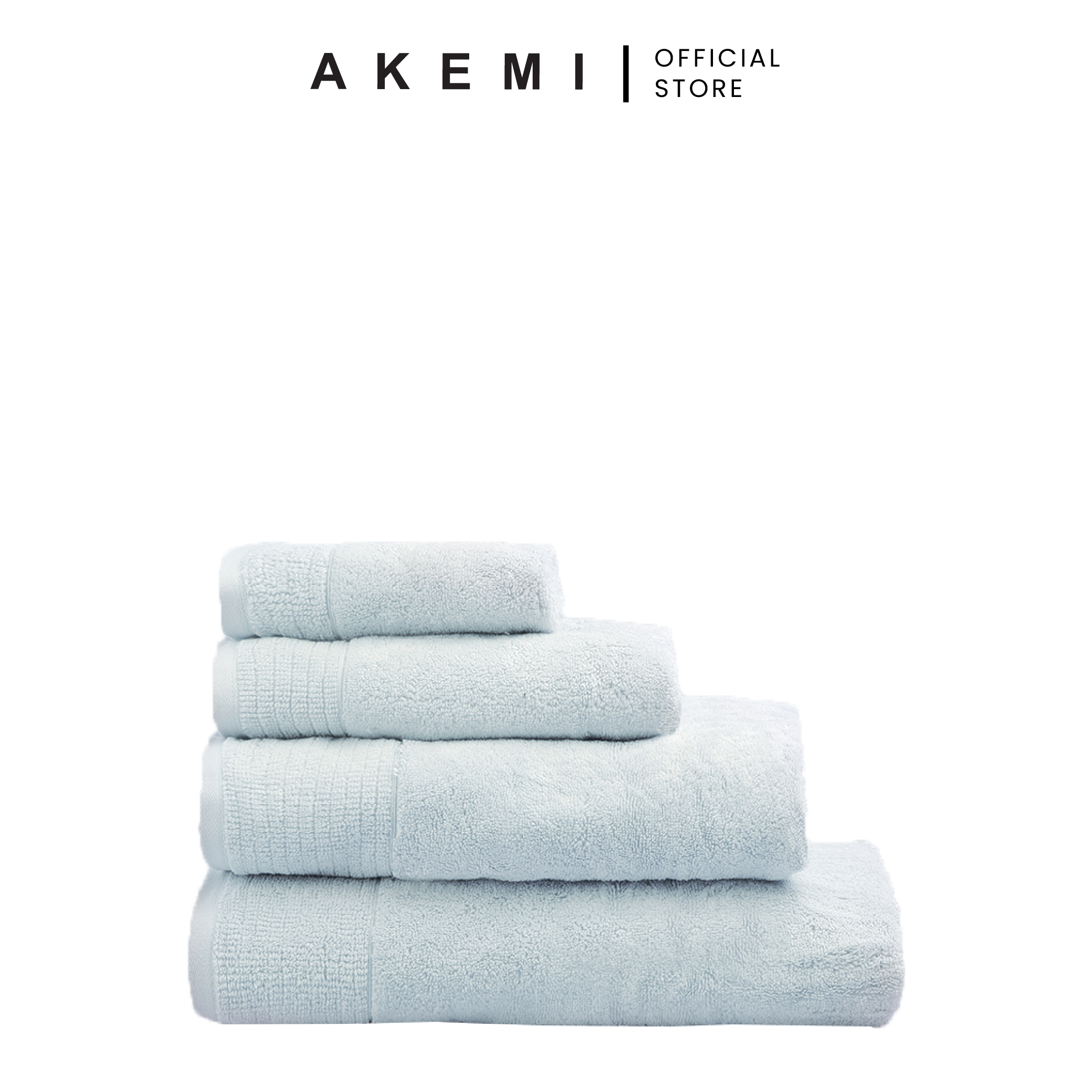 Akemi Luxe Luxor ผ้าเช็ดมือผ้าฝ้ายอียิปต์ (41ซม. x 76 ซม.) | Shopee Thailand