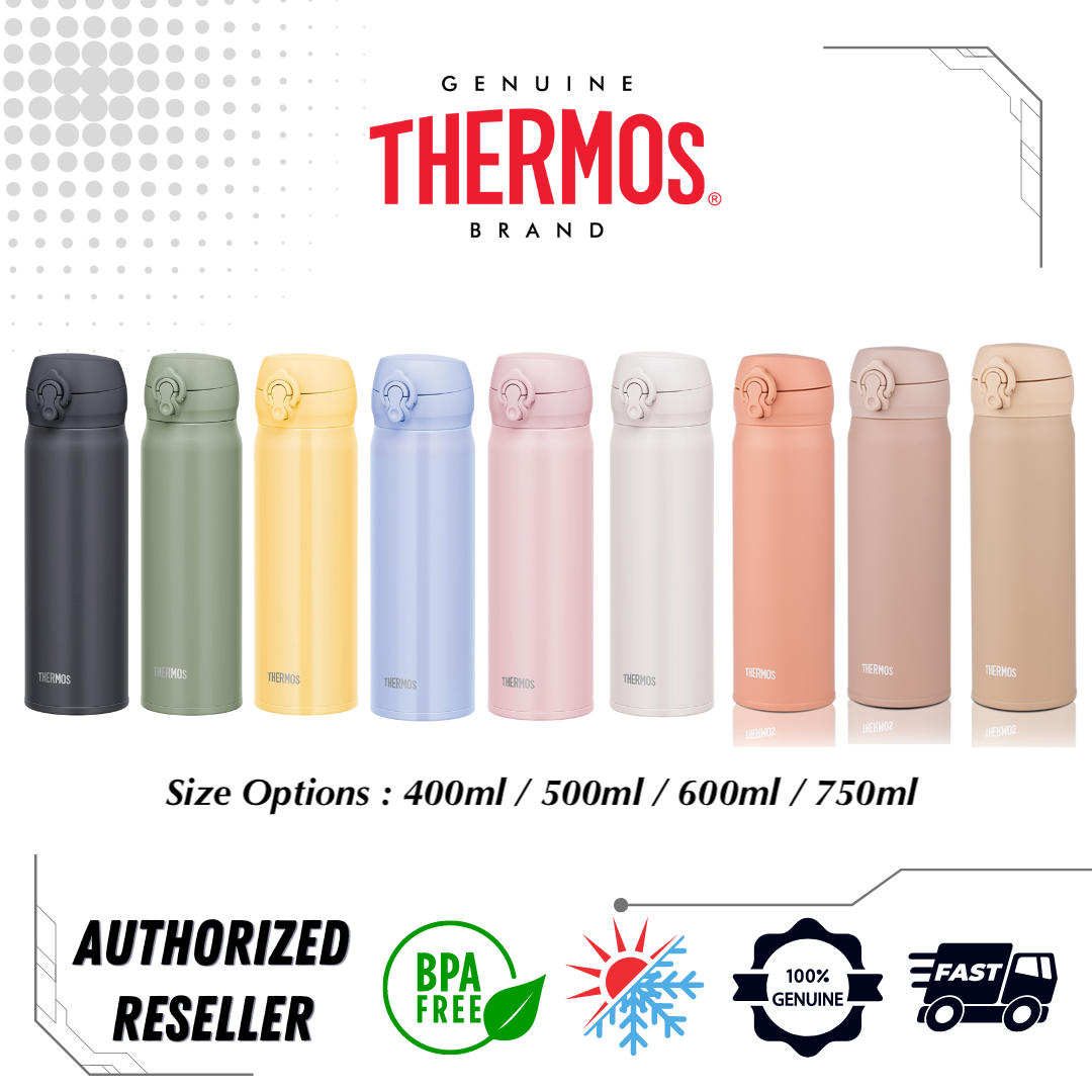THERMOS Ultra Light Thermal Flask JNL Series (400ml/ 500ml/ 600ml/ 750ml) 保温 | Shopee Thailand