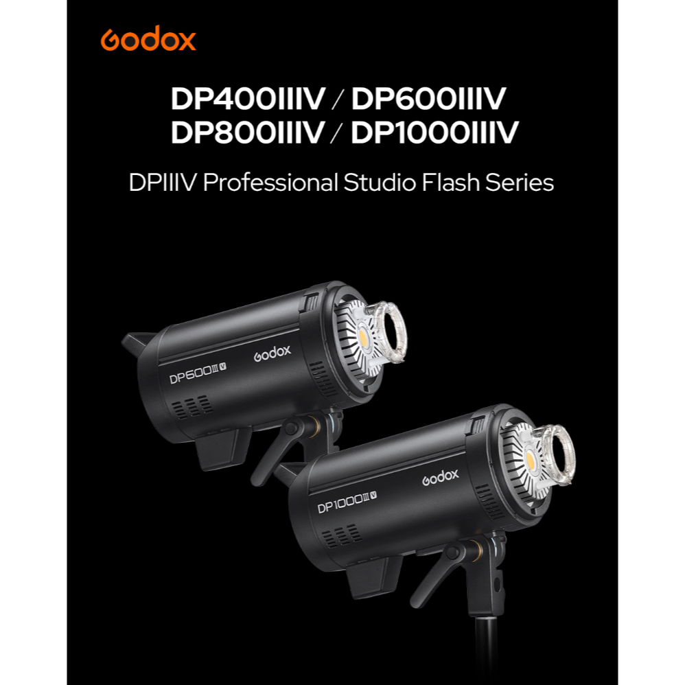 Godox DP400III / DP600III / DP400III V / DP600III V professional studio ...