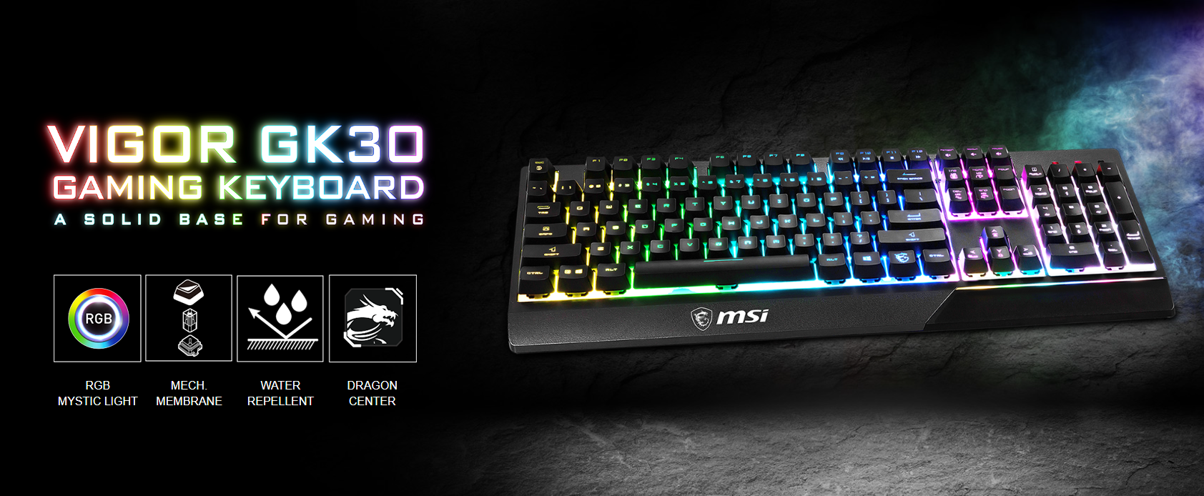 Msi VIGOR GK20 GK30 GK50 Elite Low Profile TKL GK71 Sonic คีย์บอร์ดเกม ...