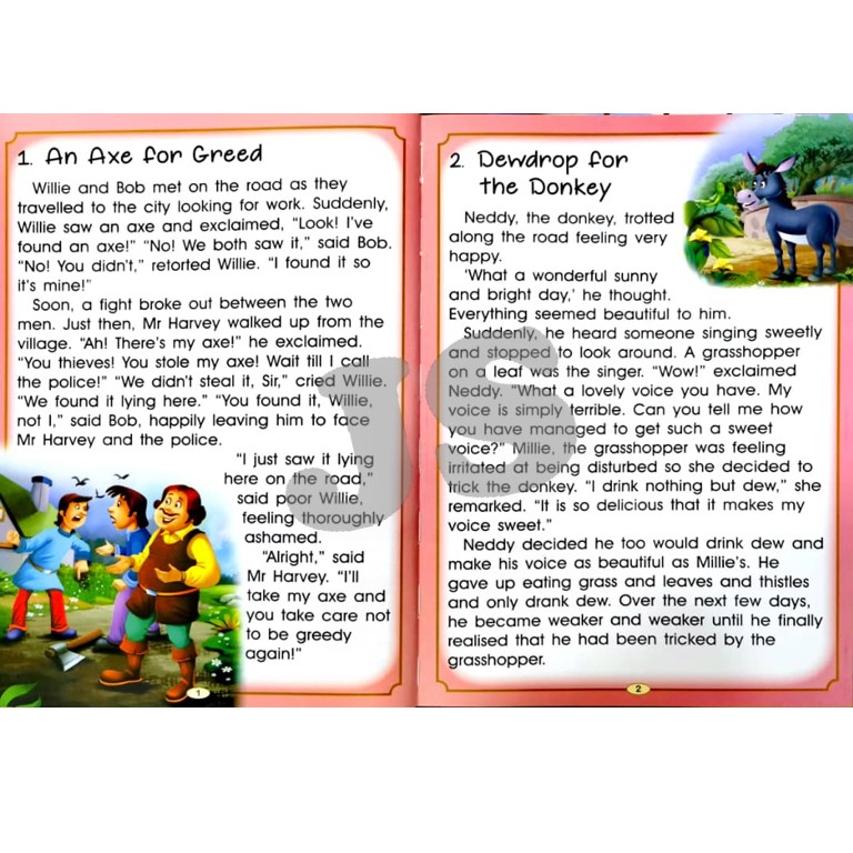 My COLOURFUL 101 AESOPS FABLES UNIQUE COMPILATION OF TALES PADD STORY ...