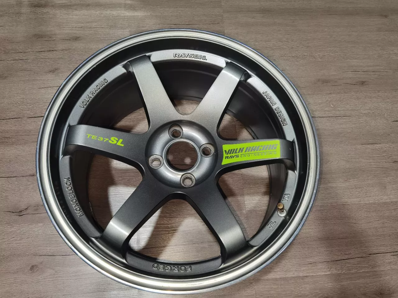 สติ๊กเกอร์ SPORT RIM TE37 (RAYS VOLK RACING) - [1 ชุด = 4 ชิ้น ...