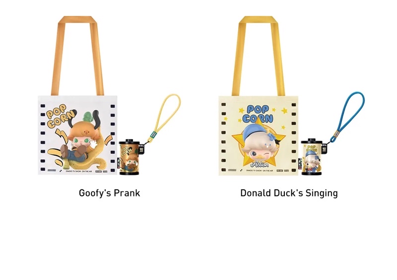 POPMART DIMOO WORLD DISNEY Series - Storage Tote Bag Blind Box | Shopee ...