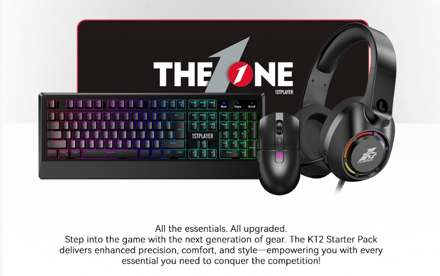 1stplayer KT2 ชุดคอมโบ 4 in 1 | Shopee Thailand