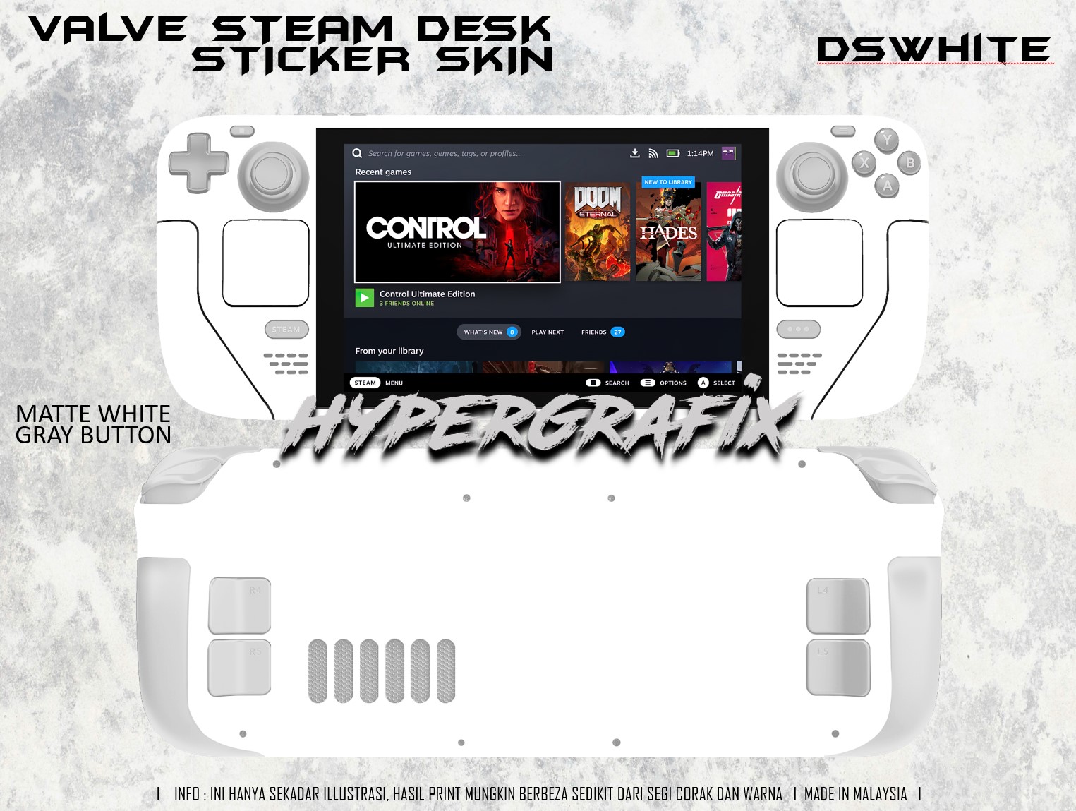 Steam Deck OLED Limited Edition White / Steam Deck LCD Limited Edition ...