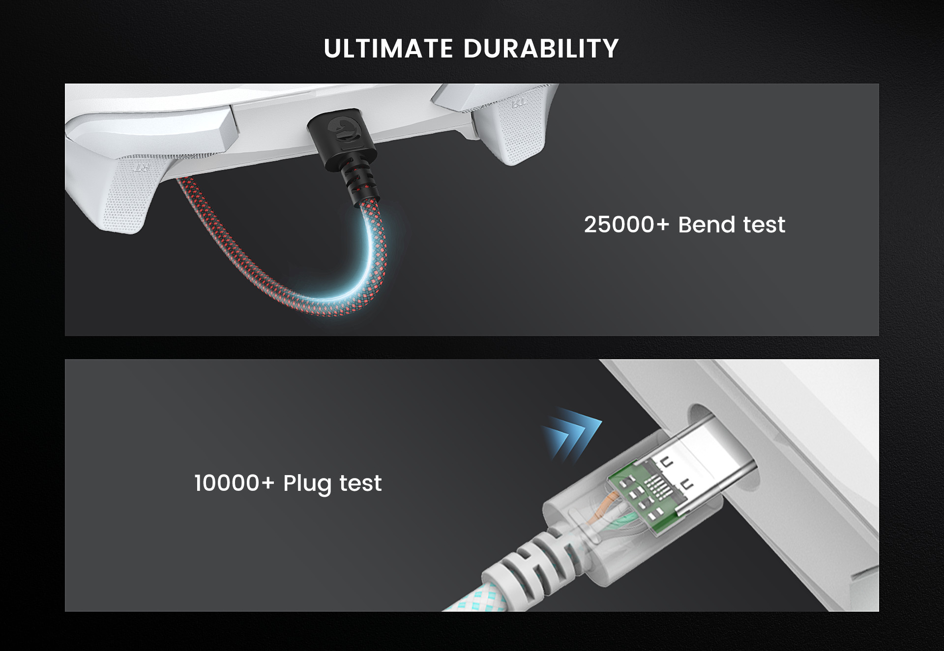 GameSir 3M USB-A ถึง USB-C สายถักไนลอนสําหรับ G7 Pro/G7 SE/T4 Kaleid ...