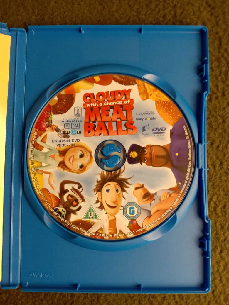 CLOUDY MEATBALLS ดีวีดี CARTOONS | Shopee Thailand