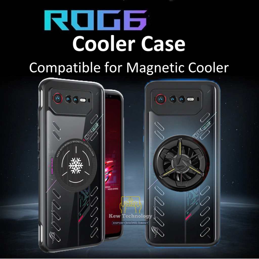 Asus ROG Phone 6 6 Pro 6D 6D Ultimate Cooler Cooling Case Cover Casing ...