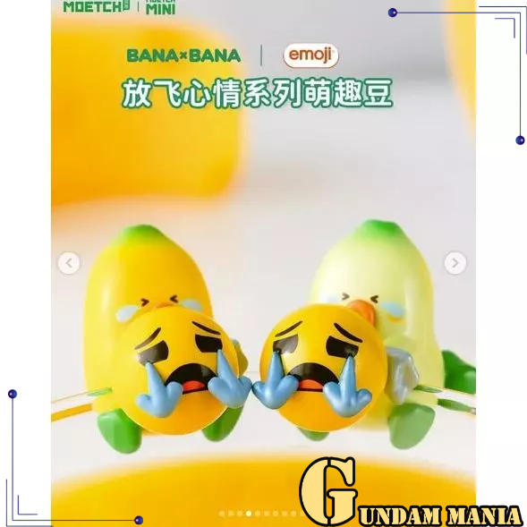 Motch Bana Bana Miniature Emoji Miniature Series Blind Bag | Shopee Thailand