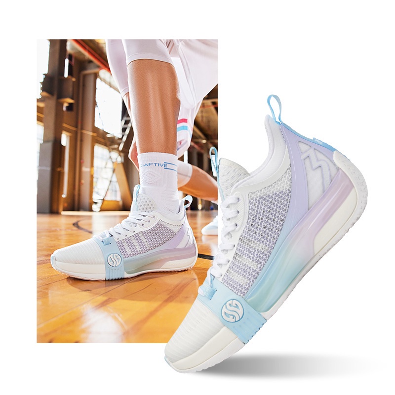 รองเท้าบาสเก็ตบอล Aaron Gordon Zen3 Mod Zen3 Se กันลื่น ระบายอากาศ หมุน ...