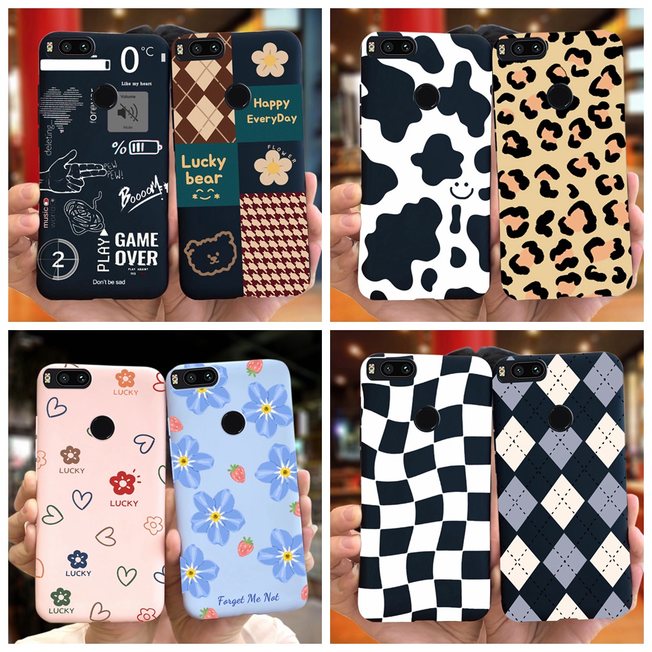 เคสโทรศัพท์มือถือ ซิลิโคนนิ่ม พิมพ์ลายน่ารัก สําหรับ Xiaomi Mi A1 (Mi ...