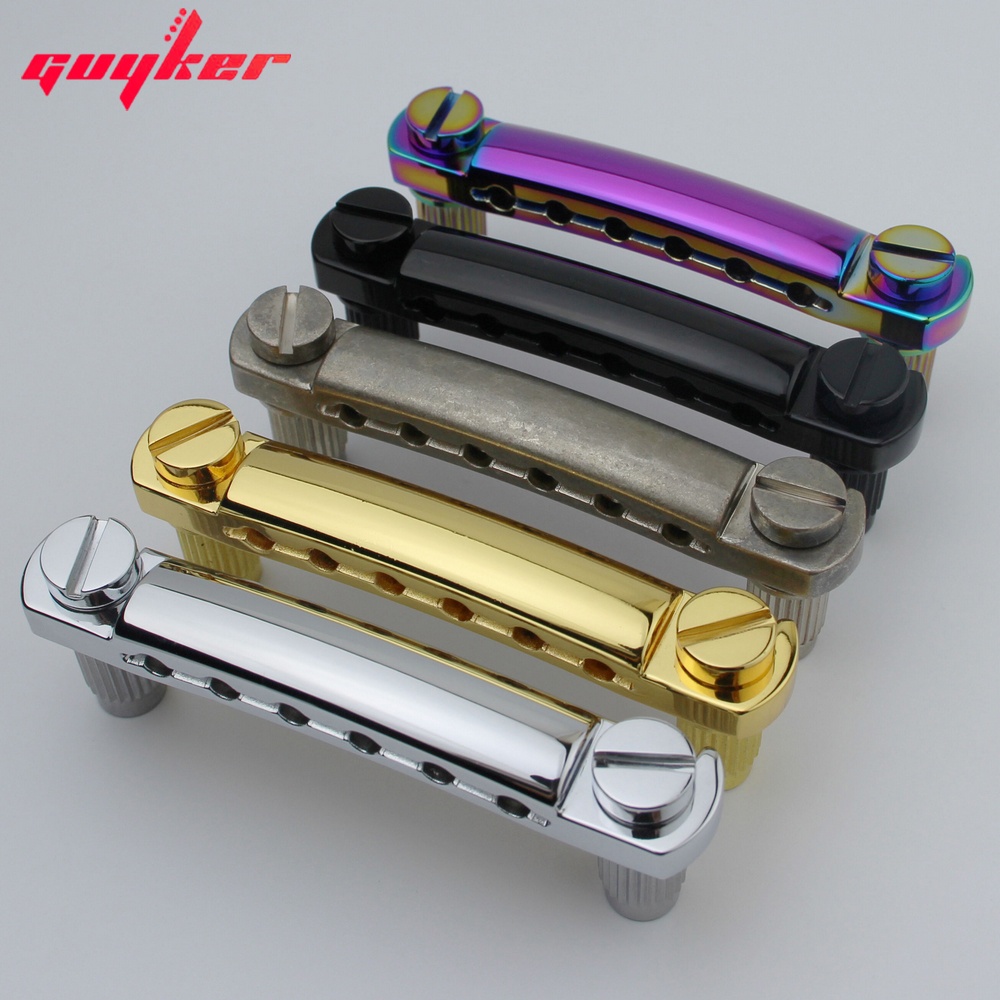 Guyker Guitar Stop Bar Tailpiece พร้อม Anchors และ Studs สําหรับกีตาร์ ...