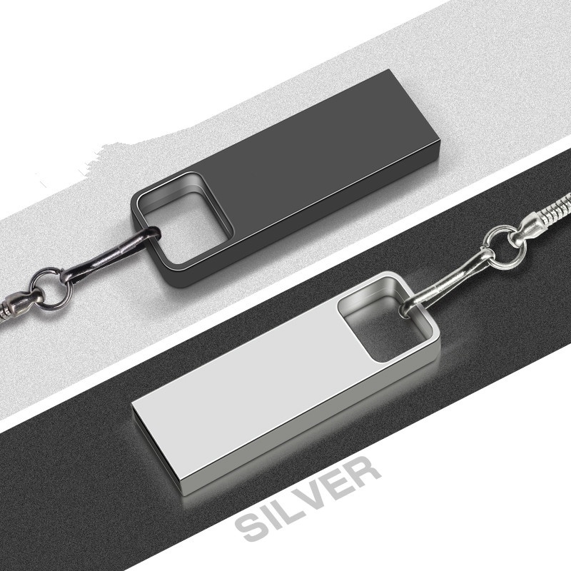 แฟลชไดรฟ์ USB มินิคีย์ Sliver ไดรฟ์ปากกาโลหะสีชมพูสีทอง 64GB 32GB 128GB ...