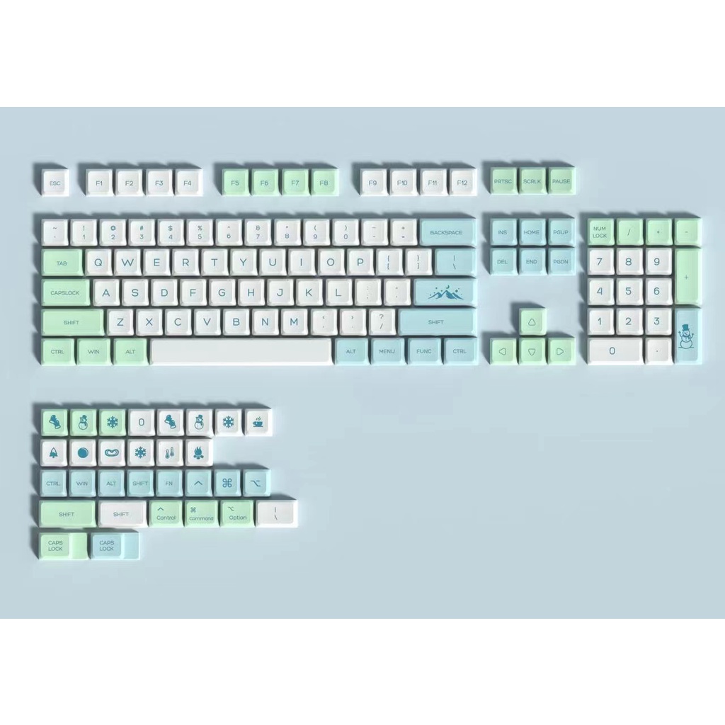 PBT คีย์บอร์ดแบบกลไก XDA/MDA/Cherry Profile สำหรับ Gateron Cherry MX ...