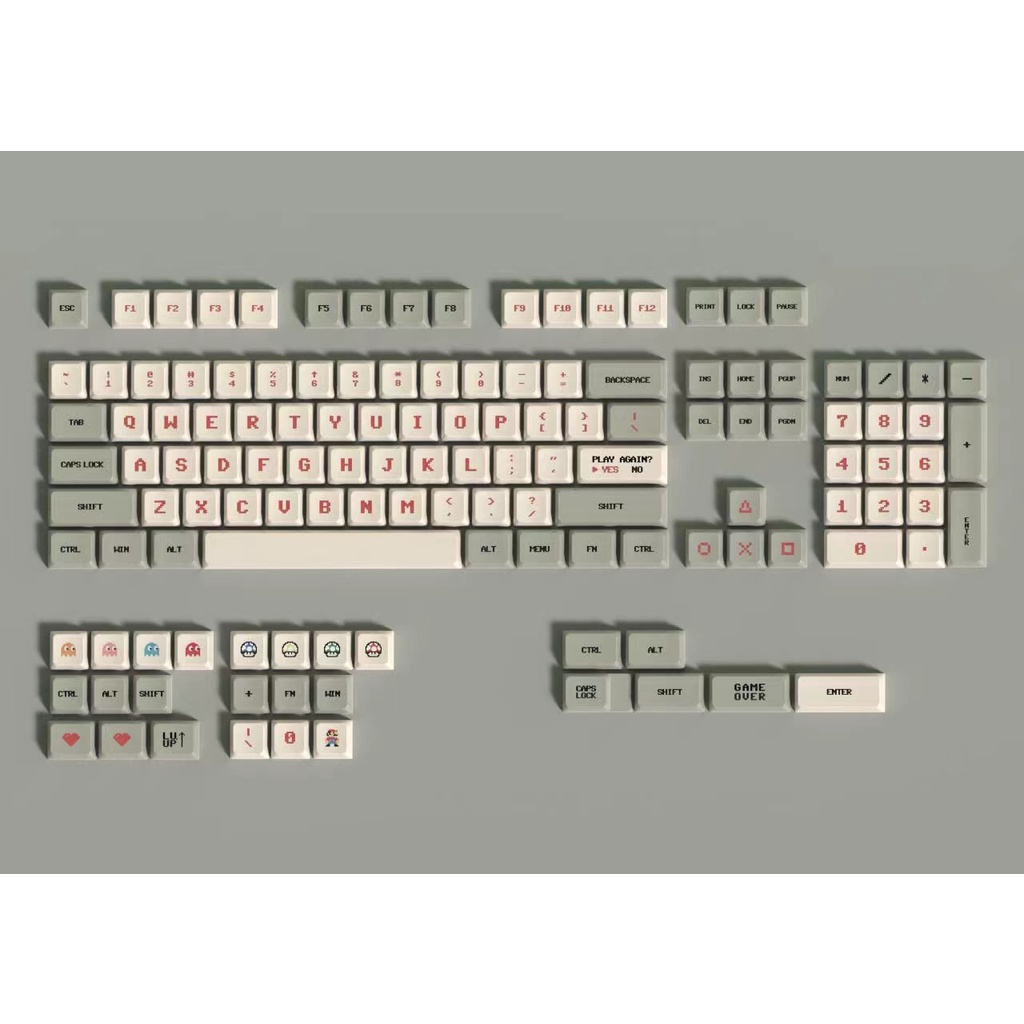 PBT คีย์บอร์ดแบบกลไก XDA/MDA/Cherry Profile สำหรับ Gateron Cherry MX ...