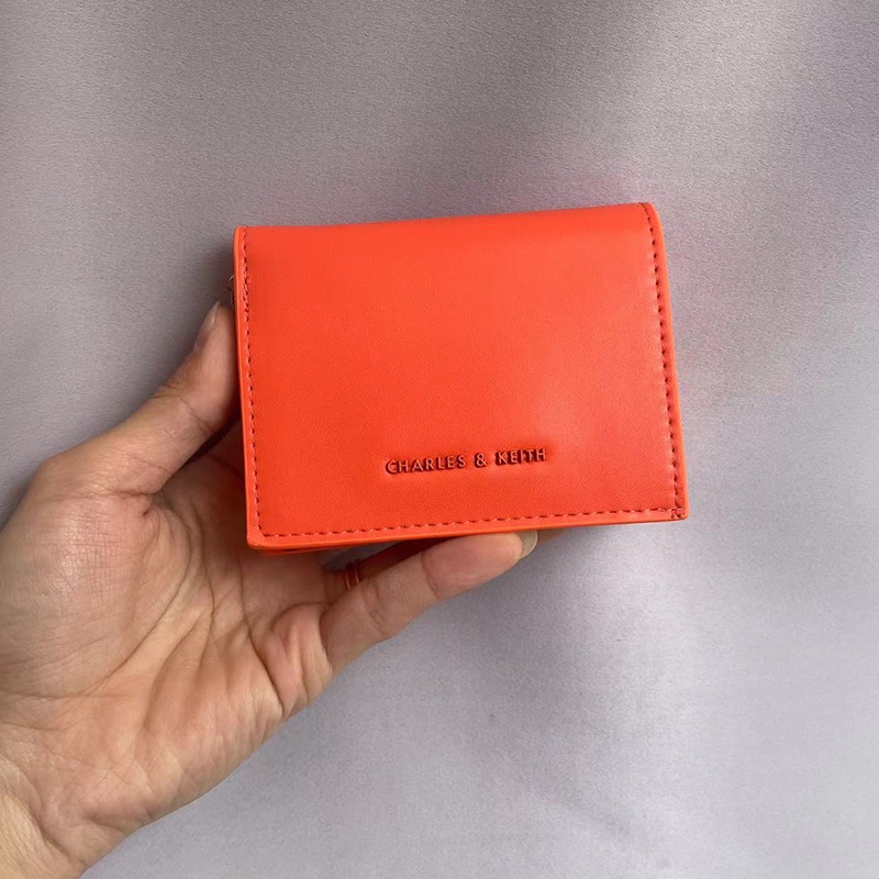 Cnk24 กระเป๋าสตางค์ อเนกประสงค์ แบบพับได้ ใส่บัตรได้ สําหรับผู้หญิง CK6 ...