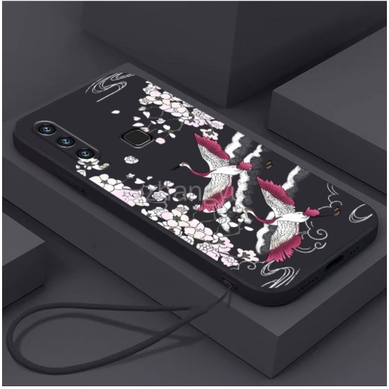 เคสโทรศัพท์มือถือ ซิลิโคนนิ่ม บางมาก กันกระแทก สีพื้น สําหรับ VIVO 1713 ...