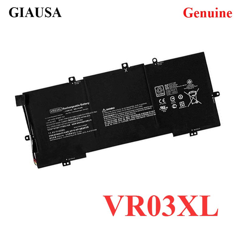 แบตเตอรี่แล็ปท็อป VR03XL ของแท้สำหรับ HP Envy 13-D 13-D000 13-d040wm 13 ...