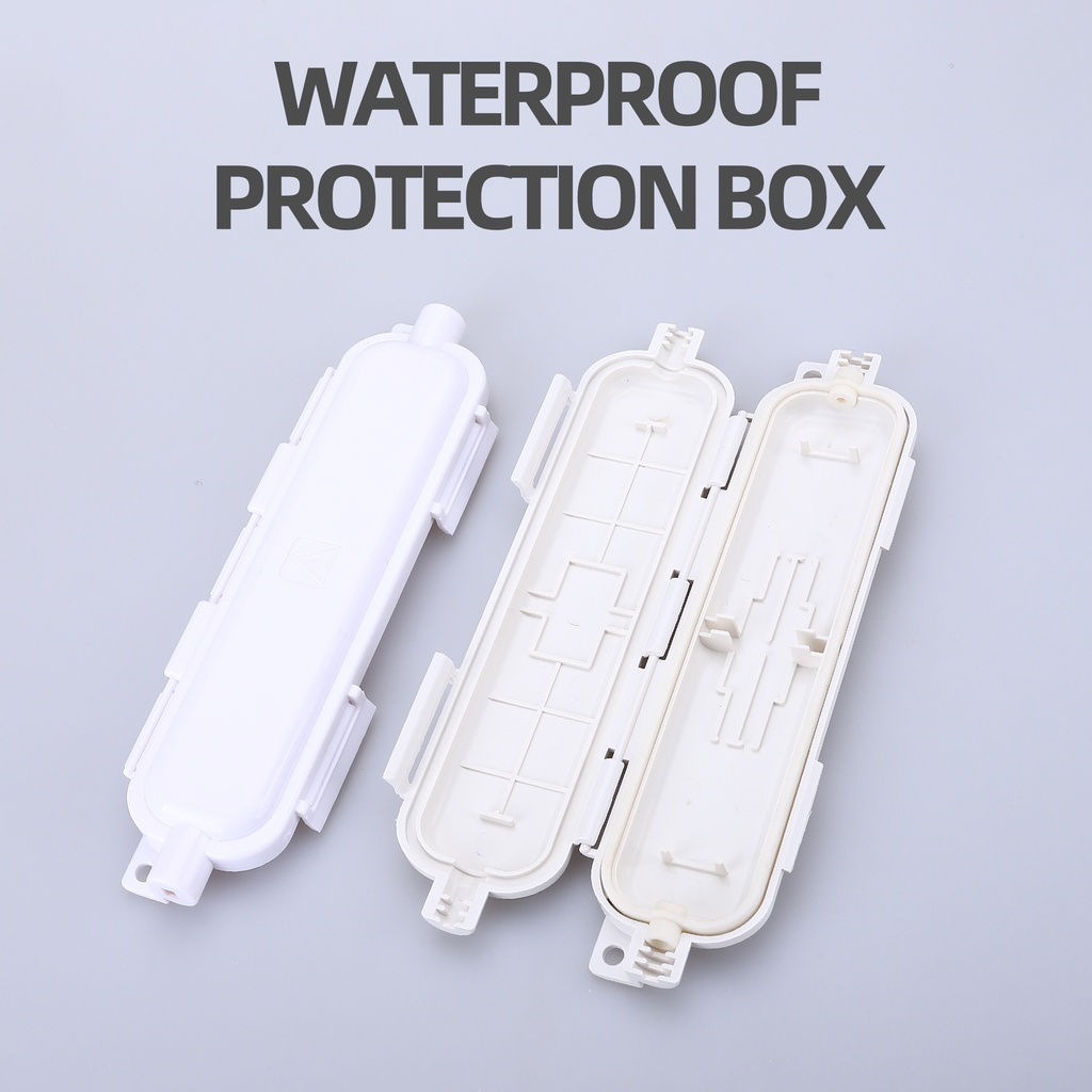 FTTH 1 Core Drop Cable Splicing Protective Sleeve SC Adapter Connection ...