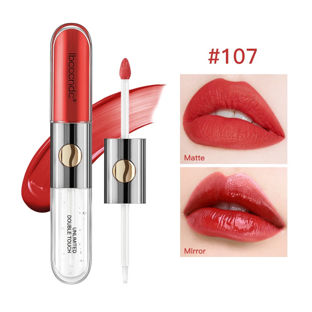 ibcccndc Double-Headed lip glaze liptint long -lasting waterproof lip ...