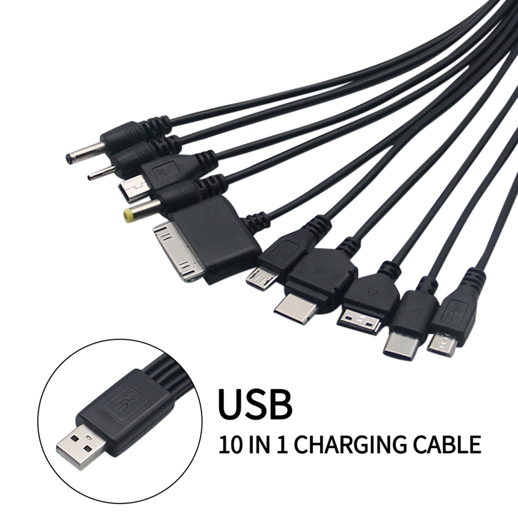 อะแดปเตอร์ cal_multi Line Pin Charger 10 in 1 Universal USB | Shopee ...
