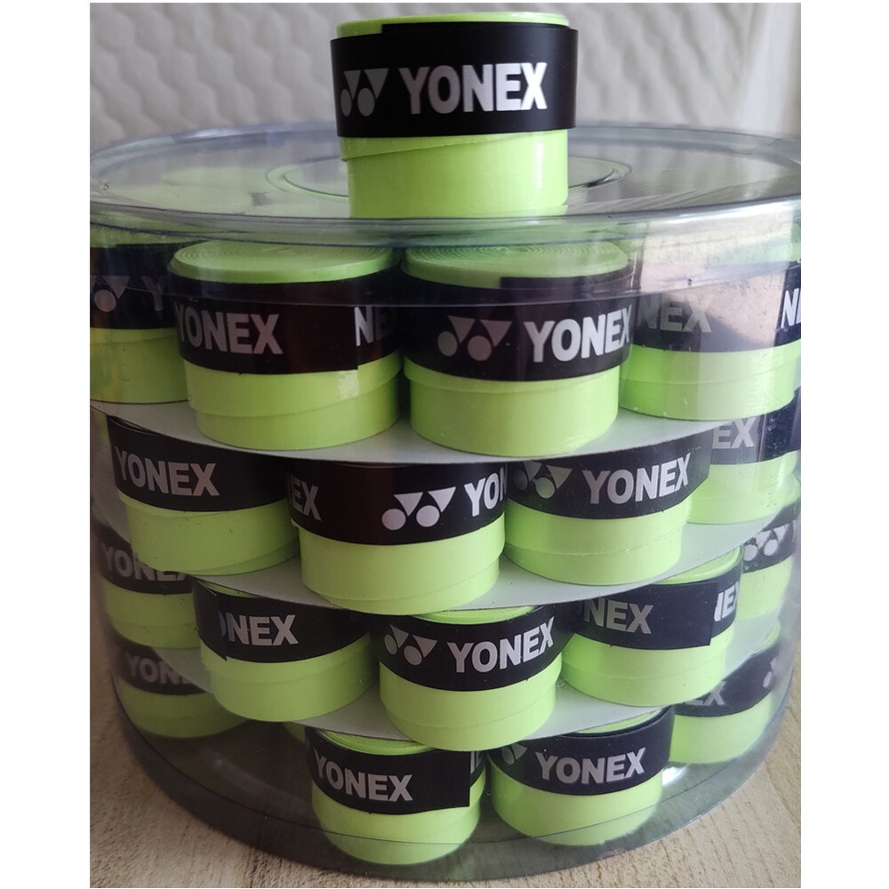 【พร้อมส่ง】( 14 สี ) ด้ามจับไม้แบดมินตัน คุณภาพดี Yonex AC102EX Overgrip ...