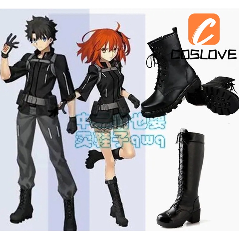 รองเท้าบูทคอสเพลย์ FGO Fate Grand Order Fujimaru Ritsuka Mystic Codes ...