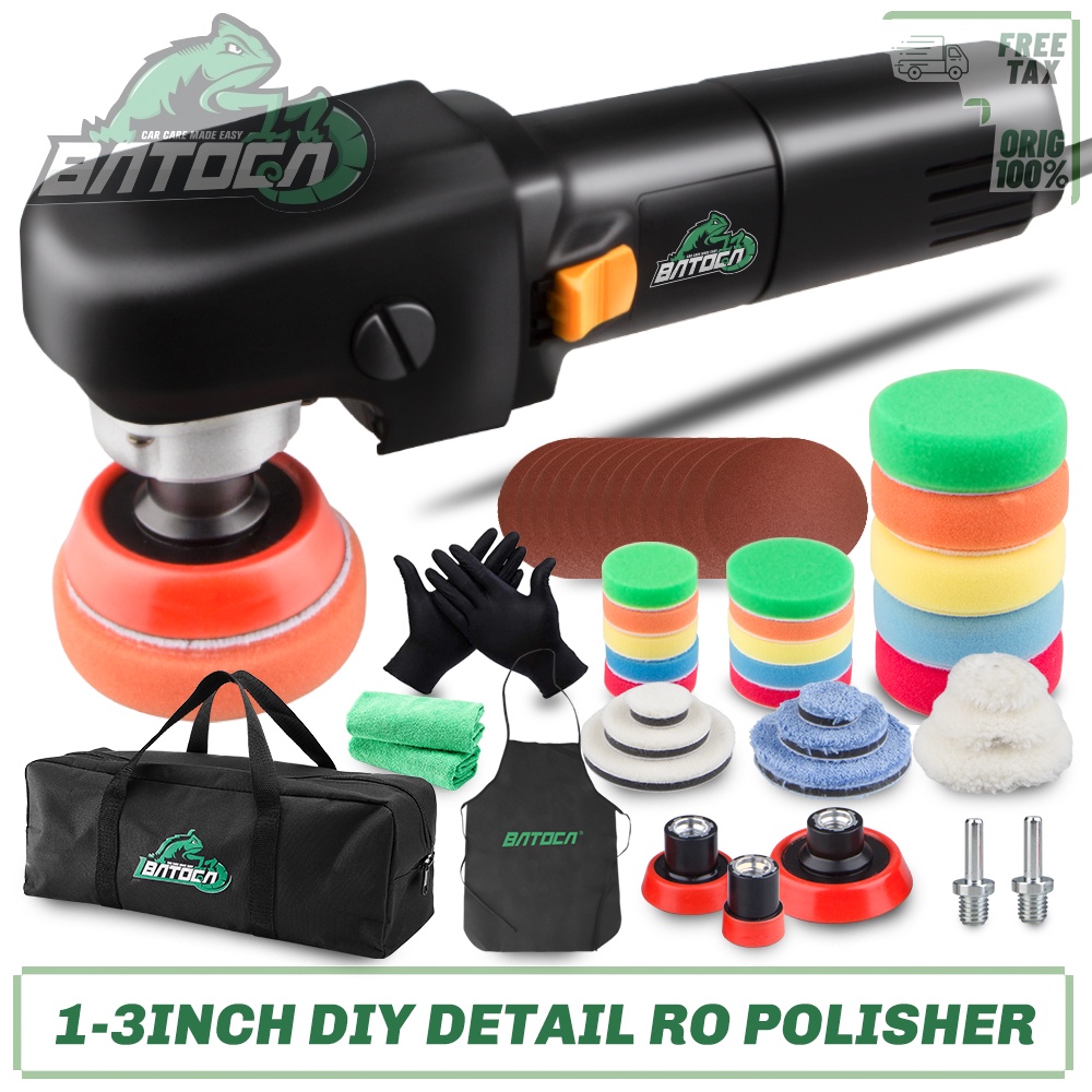 BATOCA 600W 1~3INCH Car Polisher Machine Mini Rotary Car Polishing ...