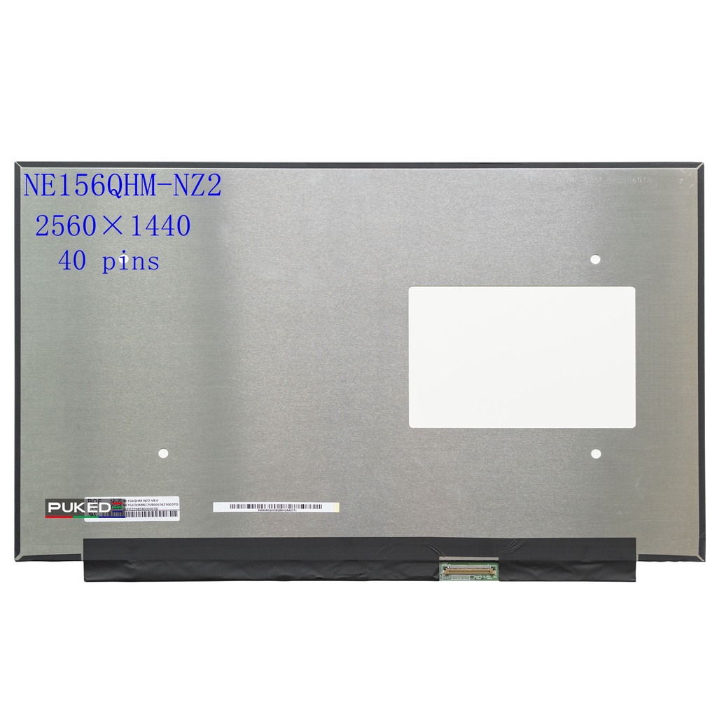 หน้าจอ LCD แล็ปท็อป 15.6 นิ้ว NE156QHM-NZ2 แบบเปลี่ยน สําหรับ ASUS G533 GA503 QHD 2560x1440 ...