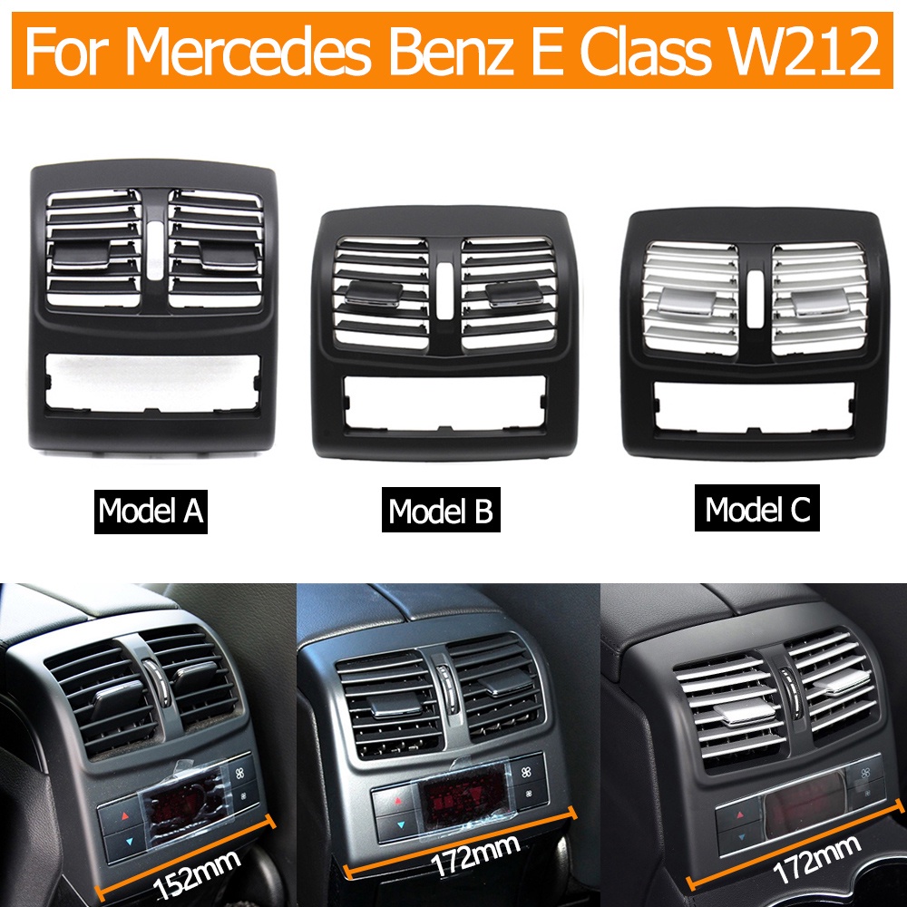 กระจังหน้ารถยนต์ ด้านหลัง สําหรับ Mercedes Benz E Class W212 E200 E260 E280 E300 E350 E400 2009 ...