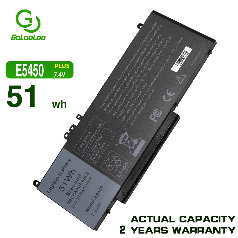Golooloo G5M10 7.4V 51Wh Laptop Battery for DELL Latitude E5250 E5450 ...