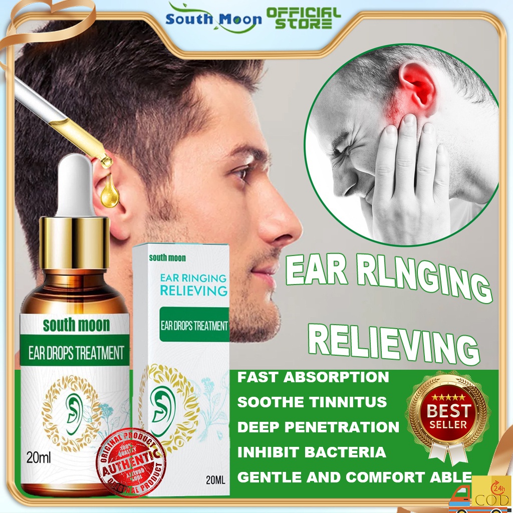 South Moon Ear Ringing Relieving Ear Drops Tinnitus Deafness Ear ...
