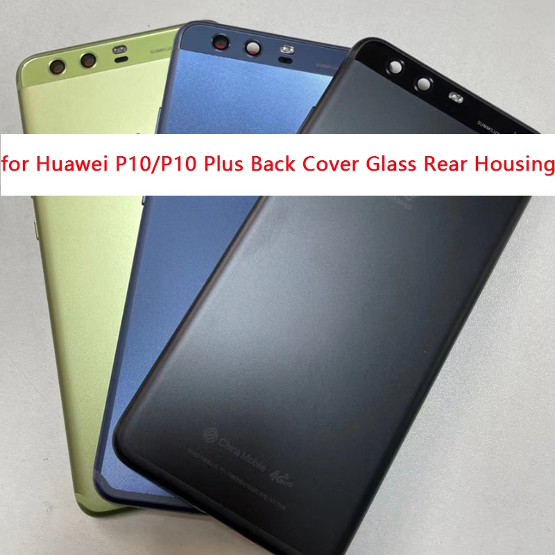 สําหรับ Huawei P10 / P10 Plus ฝาหลัง กระจกด้านหลัง แบตเตอรี่ ประตู ...