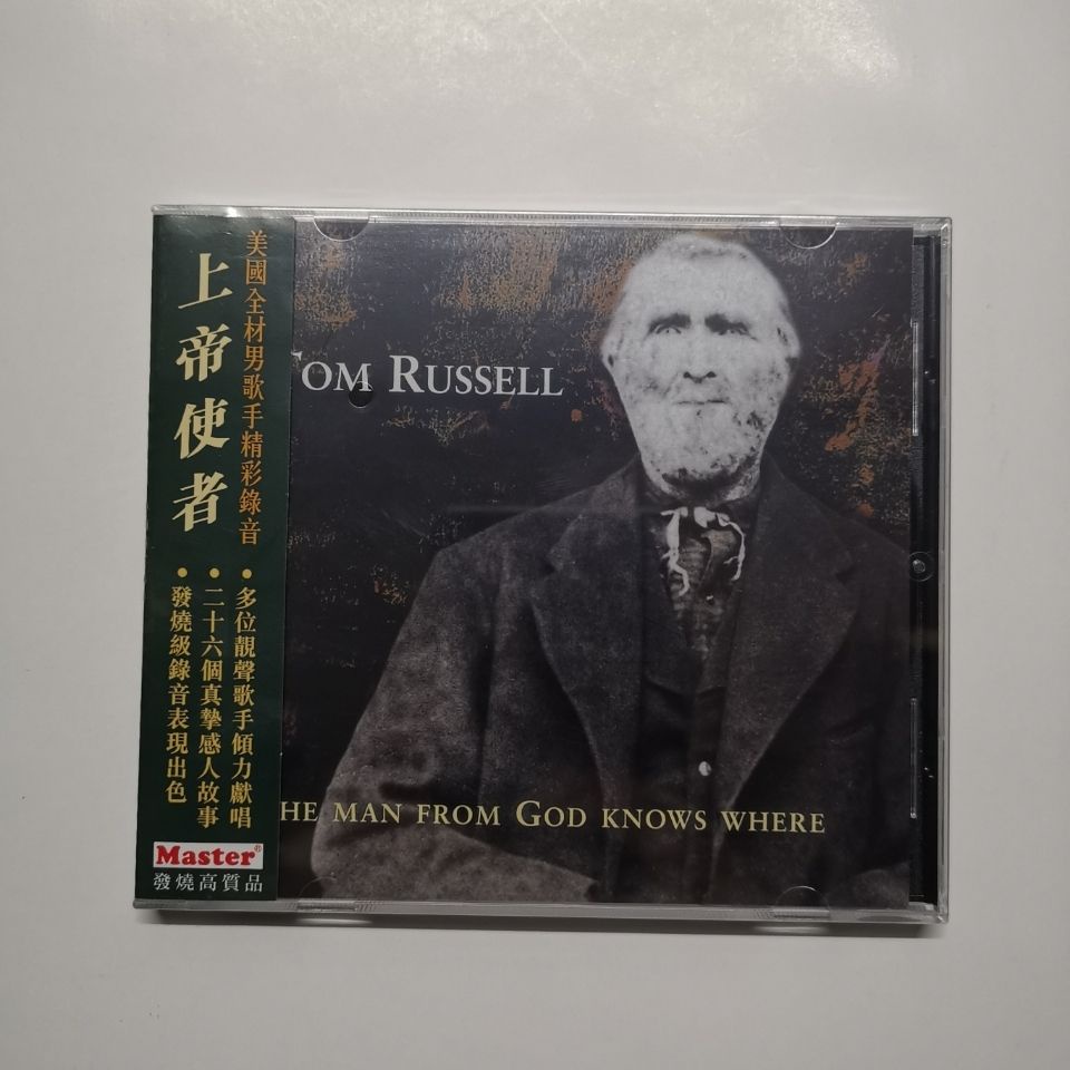 【CD】 TOM RUSSELL The Man from God Knows Where CD ใหม่ยังไม่ได้เปิด ...