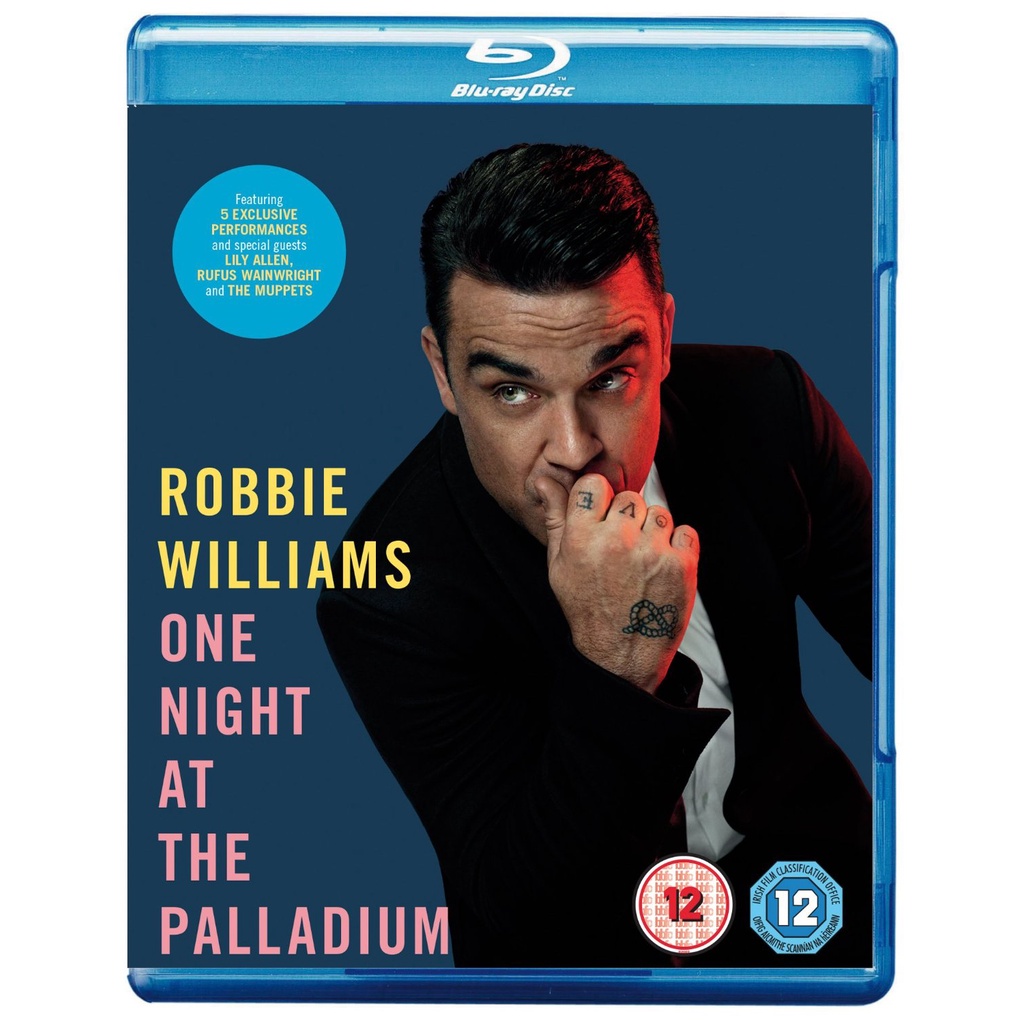 Robbie WILLIAMS ONE NIGHT AT THE PALLADIUM แผ่นบลูเรย์ 25 กรัม | Shopee ...