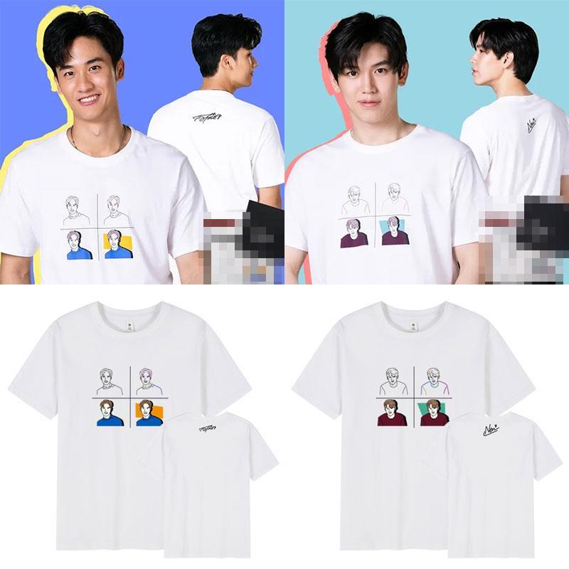 ขายดี เสื้อยืดแขนสั้น คอกลม ผ้าฝ้ายแท้ พิมพ์ลาย TayNew Lin Yang Zheng ...