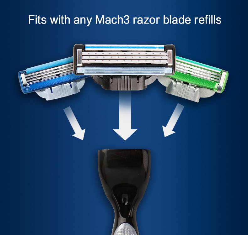 Gillette Mach 3 Mens Razor Manual Shaver Safety Razor Face Shaver ...