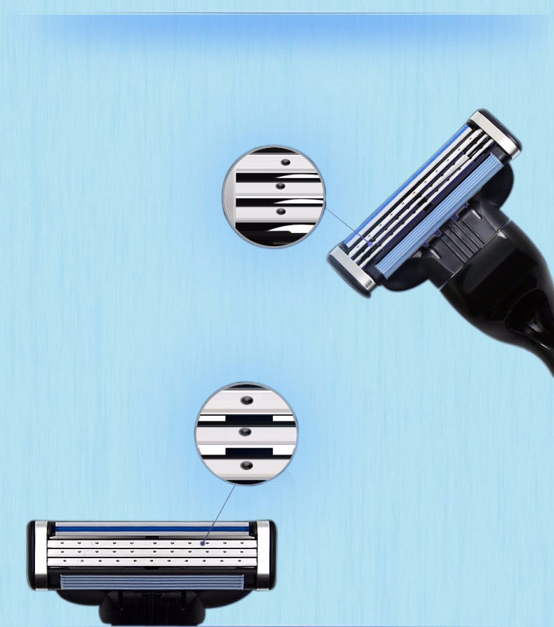 Gillette Mach 3 Mens Razor Manual Shaver Safety Razor Face Shaver ...