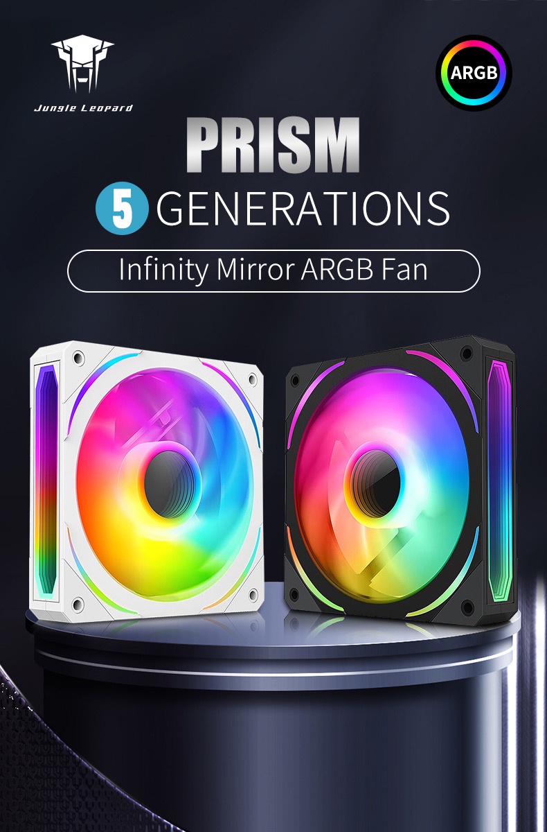 [พร้อมส่ง] Jungle Leopard Prism GEN5 ARGB เมนบอร์ดพัดลมระบายความร้อน CPU 120 มม. 5V 3PIN ซิงค์ไฟ ...
