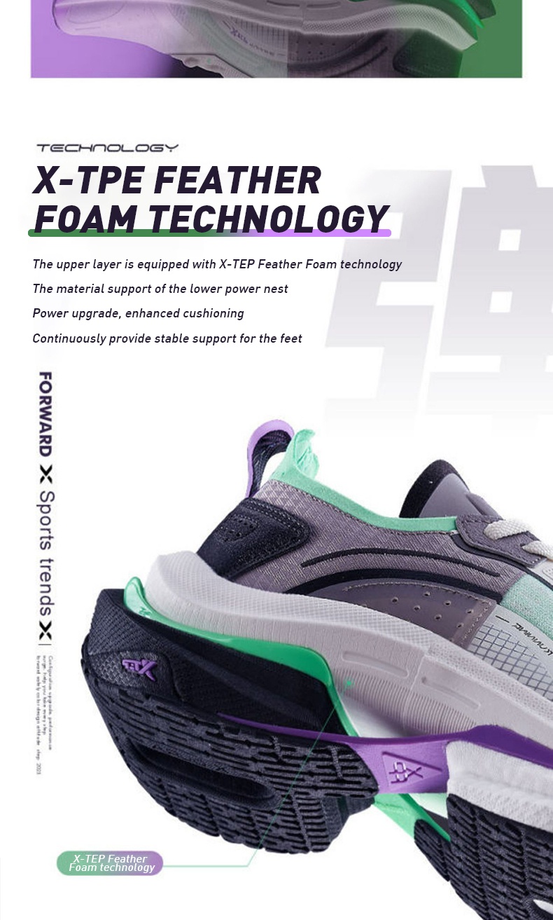 Xtep รองเท้าวิ่ง ระบายอากาศ ทนต่อการสึกหรอ สําหรับผู้ชาย | Shopee Thailand