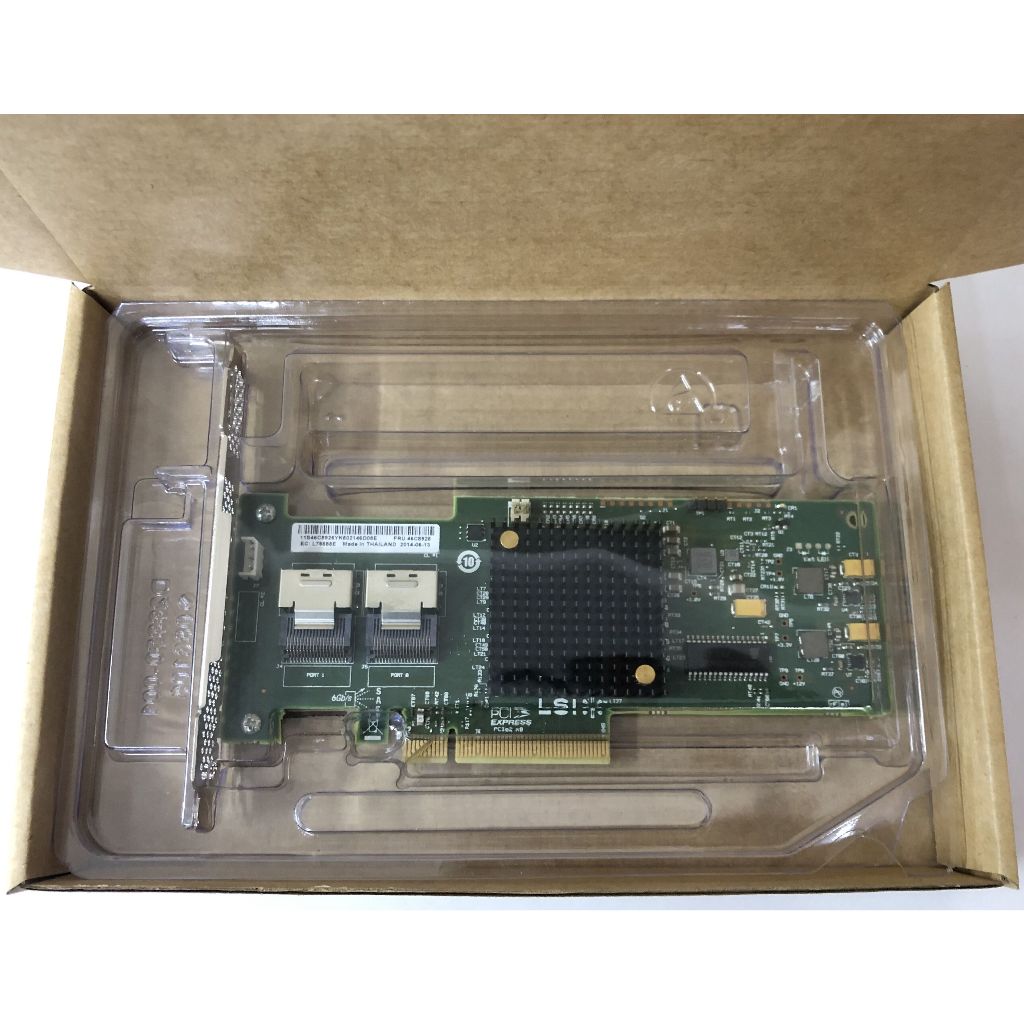 การ์ดควบคุม LSI SAS9223-8i IBM ServeRAID M1115 46C8928 SAS/SATA JBOD ...
